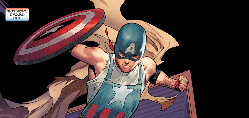 Captain America (Aaron Fischer) Powers, Enemies, History | Marvel