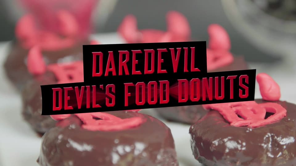 Make These Daredevil Devil’s Food Donuts | Marvel