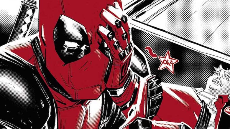 Deadpool Noir Et Blanc