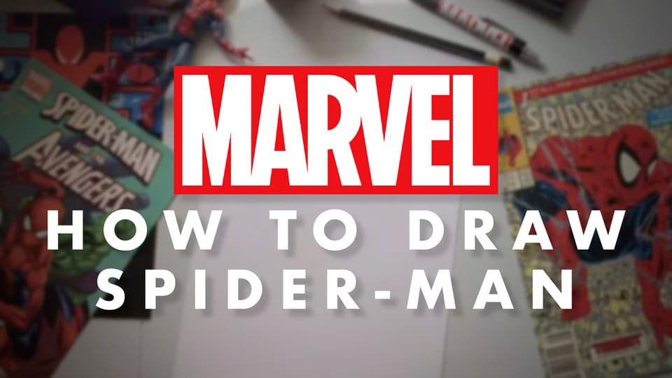 Livestream: How to Draw Spider-Man | Marvel