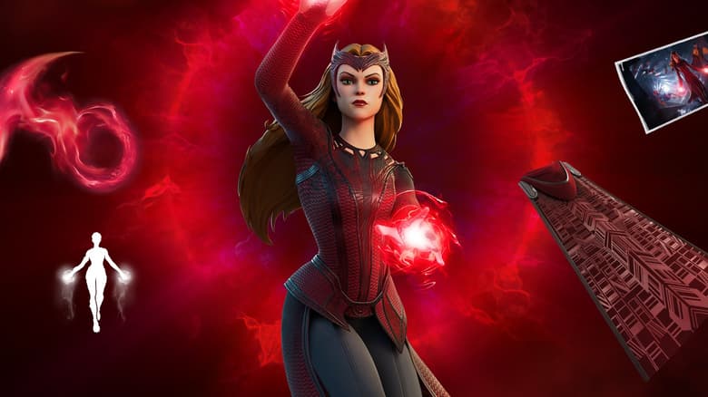 Scarlet Witch Brings Her Chaos Magic to the Fortnite Item Shop | Marvel