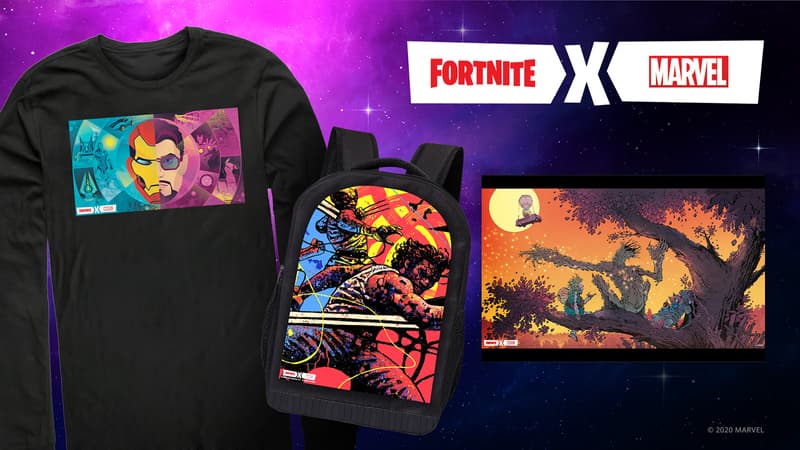 Marvel and Fortnite Team Up For New Streetwear Collection | Marvel