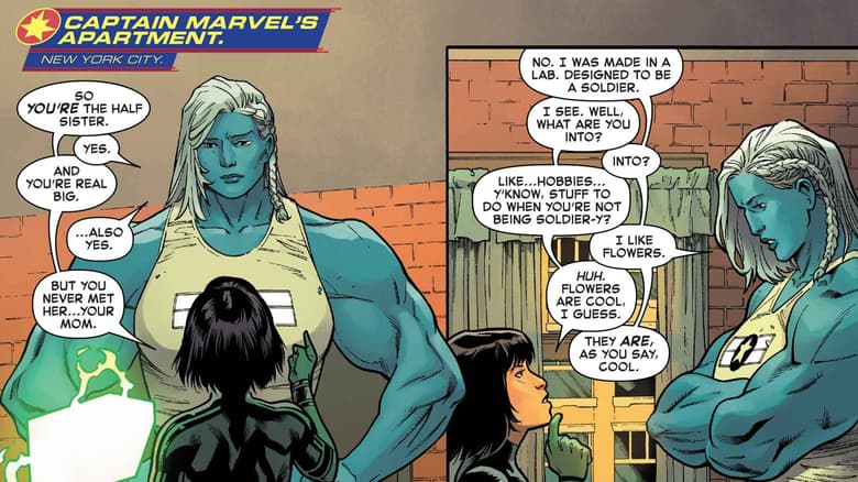 Get to Know Lauri-ell, the Newly Revealed Half-Sister of Captain Marvel ...
