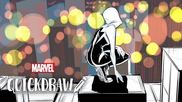 Robbie Rodriguez Draws Spider-Gwen #19 | Marvel Quickdraw | Marvel