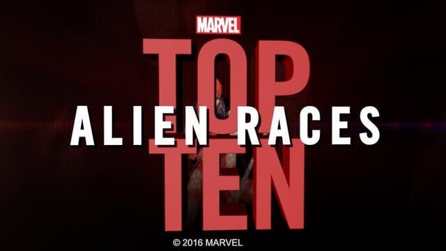 Top 10 Alien Races | Marvel Top 10 | Marvel