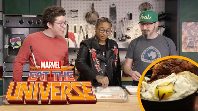 Eat the Universe: Episode 1 - Phoenix Hot Chicken and Egg Bowl | Marvel