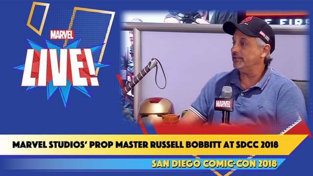 Marvel Studios' Prop Master Russell Bobbitt Live at SDCC 2018 | Marvel