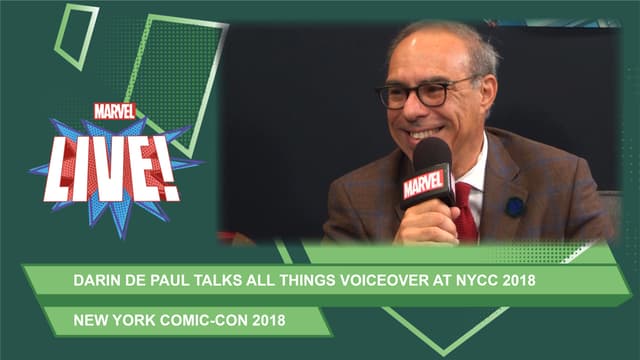 Darin De Paul, the voice of J. Jonah Jameson in Marvel's Spider-Man ...