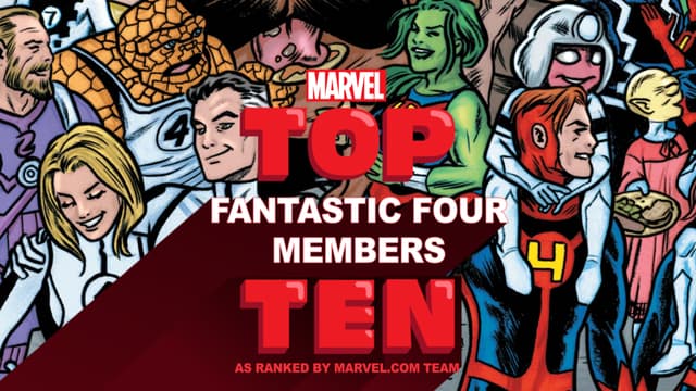 Top 10 Fantastic Four Members | Top 10 | Marvel
