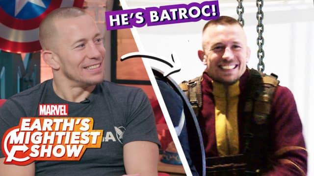 MMA Legend Georges St-Pierre on fighting like Iron Man! | Earth’s ...