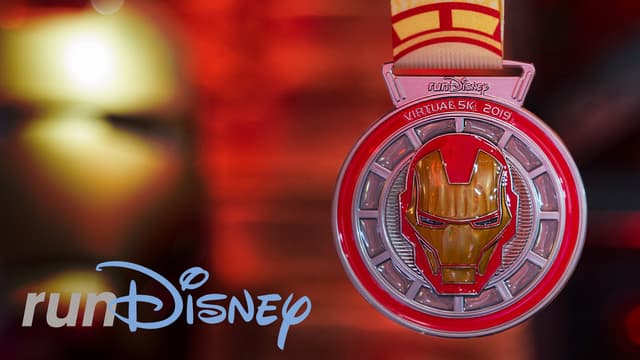 Iron Man runDisney Virtual 5K Medal Revealed | Registration Is Open ...