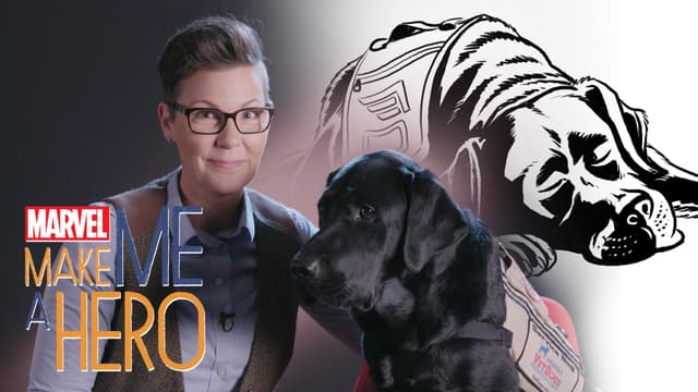 Charlie the Angel Dog | Marvel Make Me a Hero | Marvel