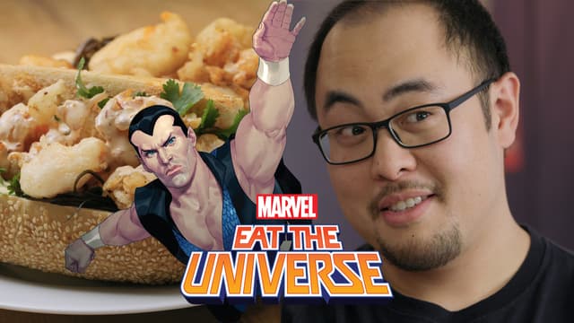 Namor's Seafood Sub with Chef Brian Tsao | Eat the Universe | Marvel