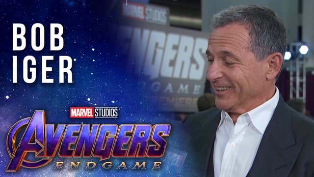 Bob Iger on the legacy of Marvel LIVE at the Avengers: Endgame Premiere ...