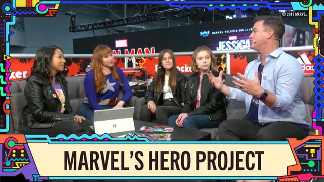 The Inspiring Stars of Marvel's Hero Project | Marvel LIVE @ NYCC 2019 ...