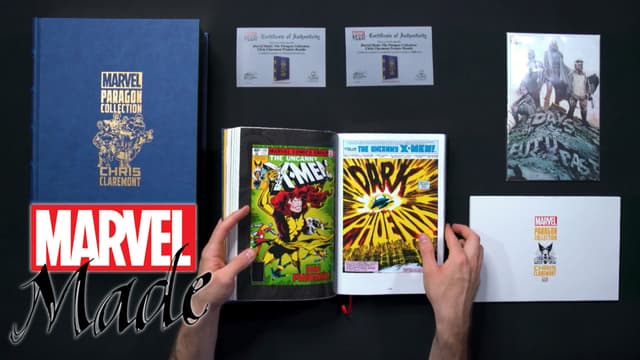Unboxing Marvel Made Paragon Collection ft. Chris Claremont! | Trailers ...