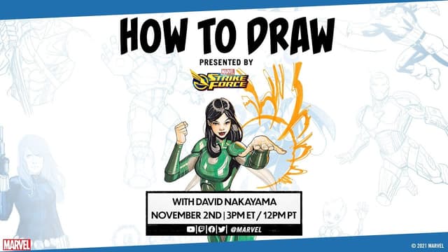 Drawing Desk unveils step-by-step drawing lessons featuring Marvel ...