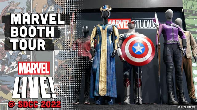 Look Inside Marvel's Booth at SDCC 2022! | Trailers & Extras | Marvel