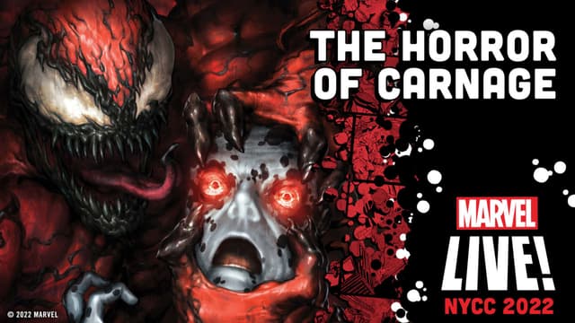 Writing Venom and Carnage with Ram V at NYCC 2022 | Marvel