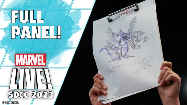 Draw Goose the Flerken at SDCC | Trailers & Extras | Marvel