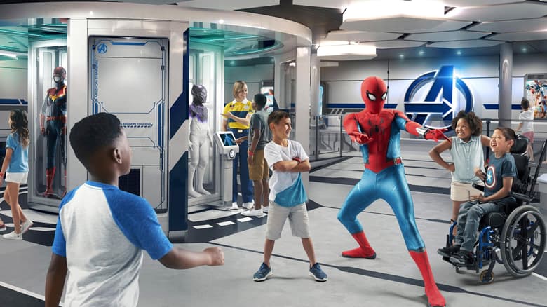 Super Heroes Take to the High Seas on New Disney Cruise Line Ship | Marvel