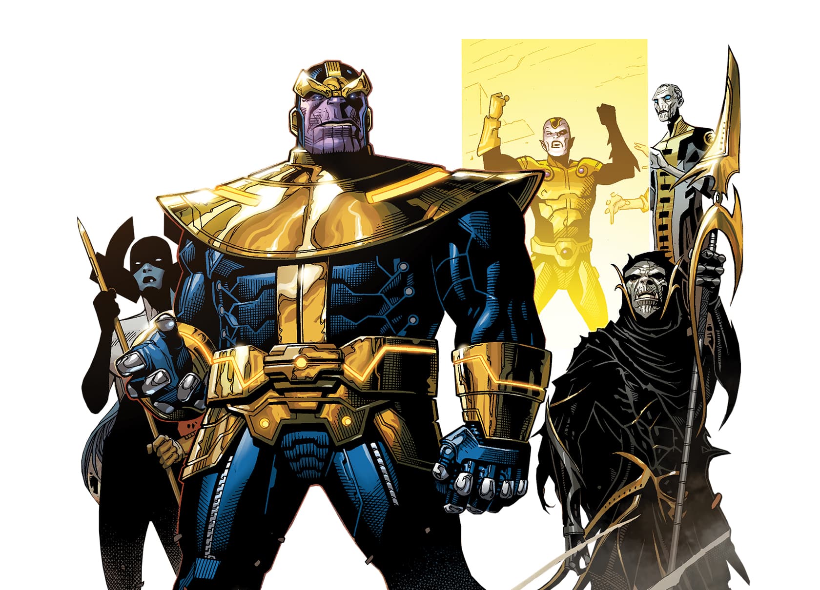 The Black Order Marvel Members