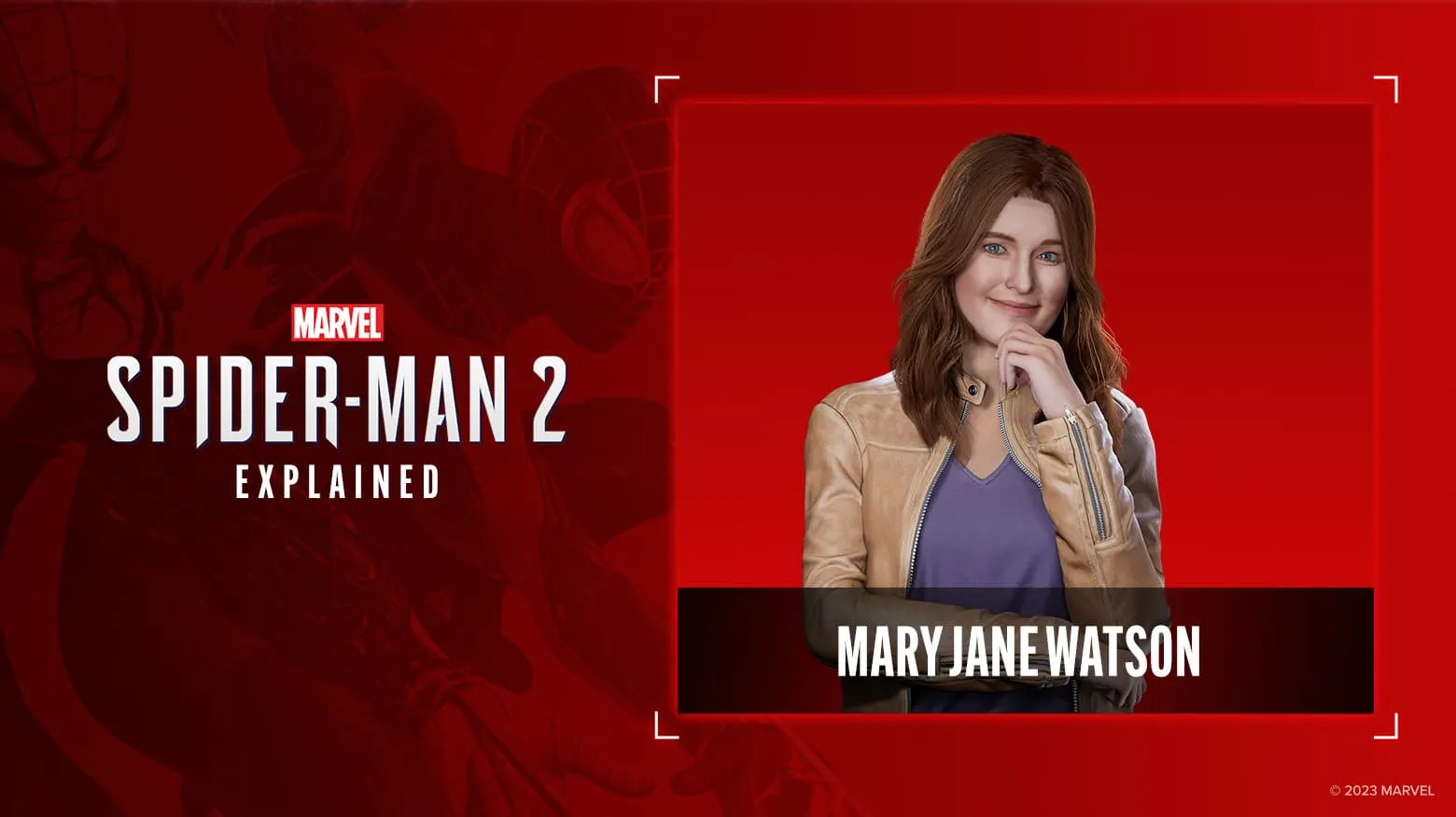 'Marvel's Spider-Man 2' Explained: Who Is Mary Jane Watson? | Marvel