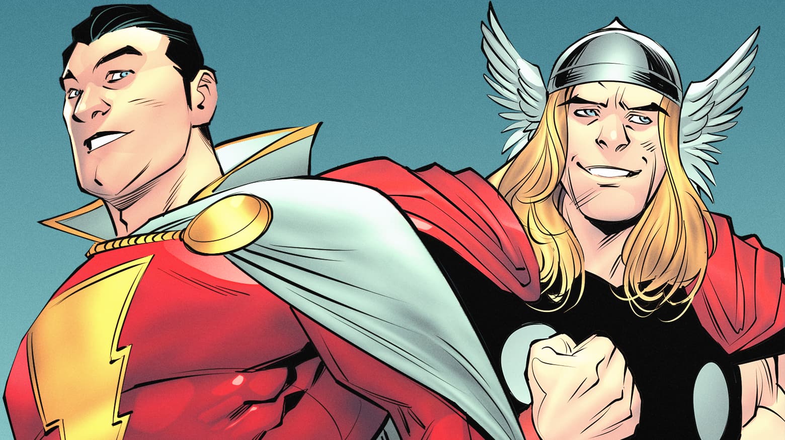 Al Ewing Brings the Thunder for 'Marvel/DC Thor/Shazam! Infinity Comic ...