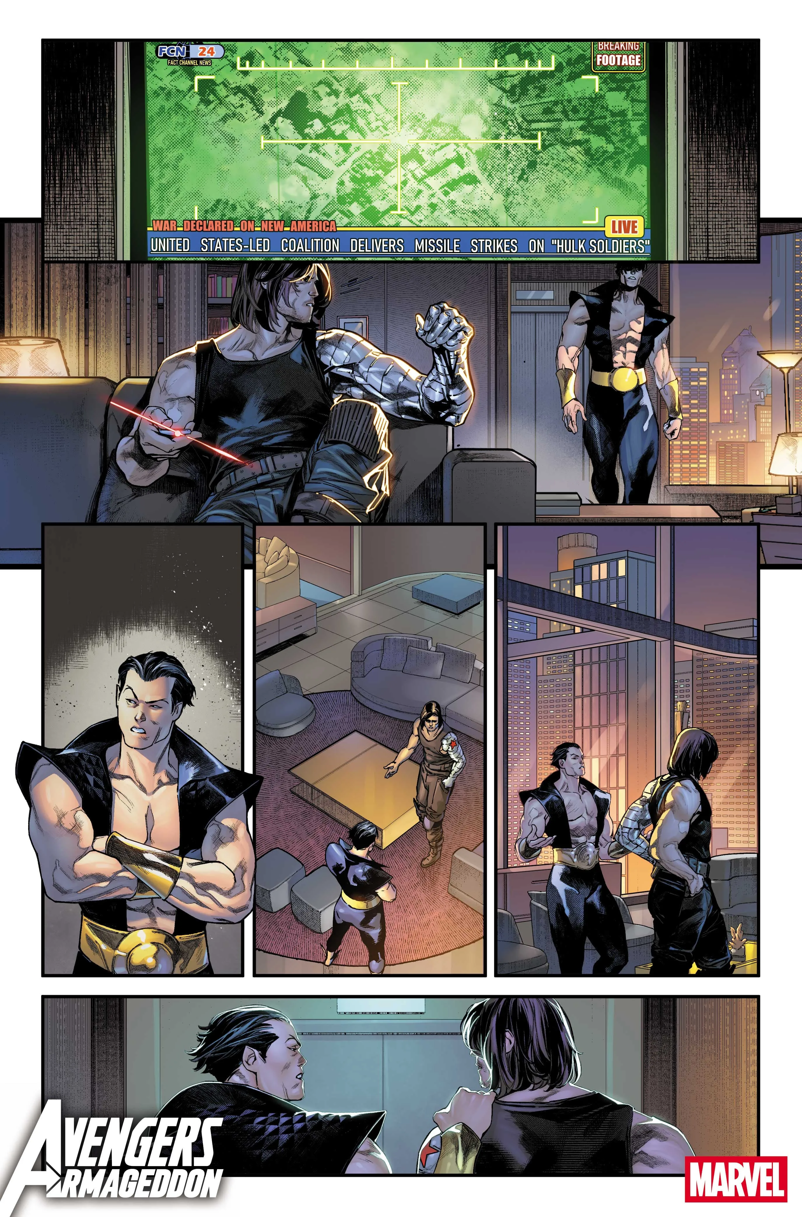 ‘Avengers: Armageddon’ #1 Preview Teases the Roster of Heroes Clashing ...