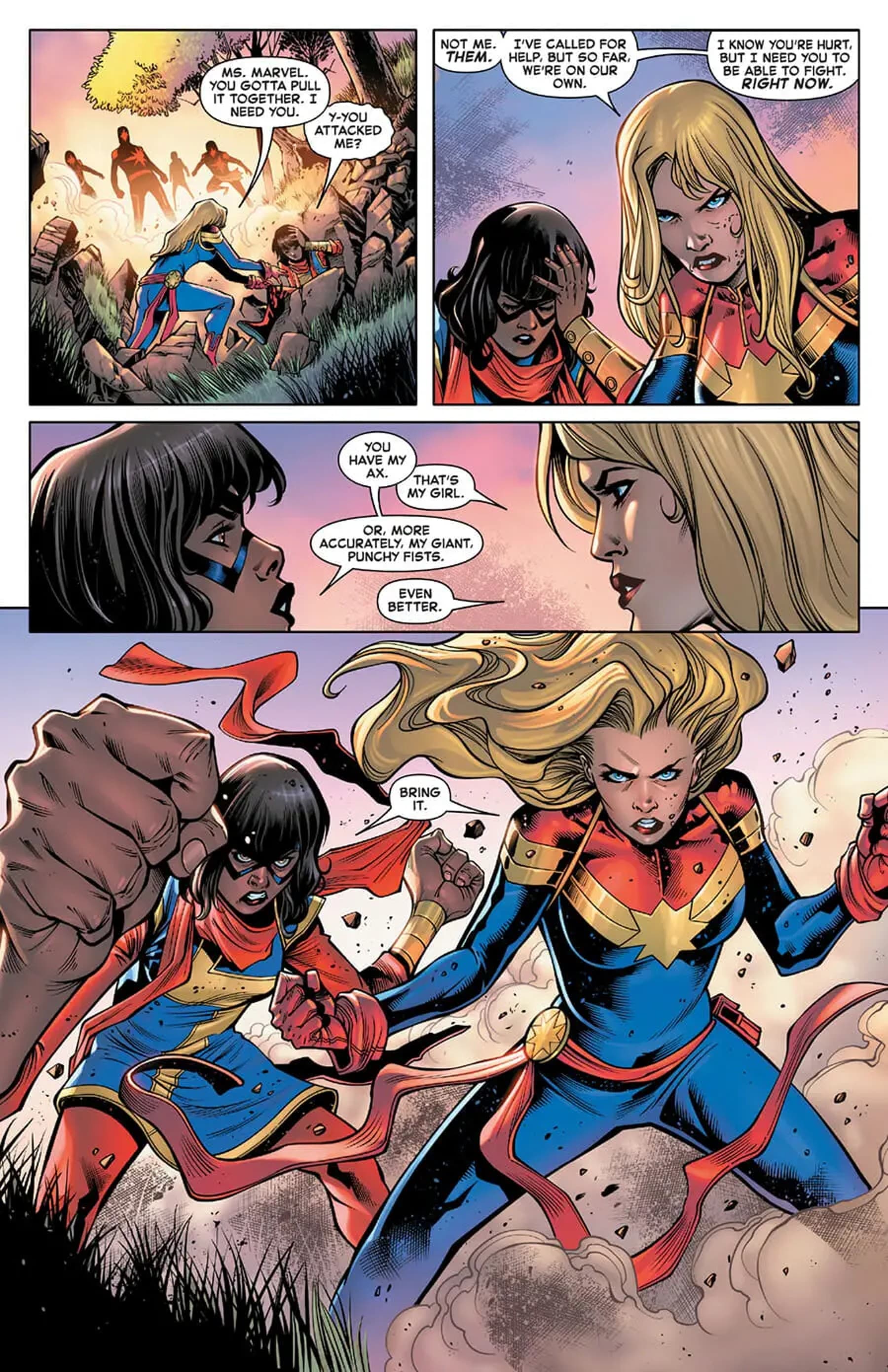 The History of Ms. Marvel and Captain Marvel | Marvel