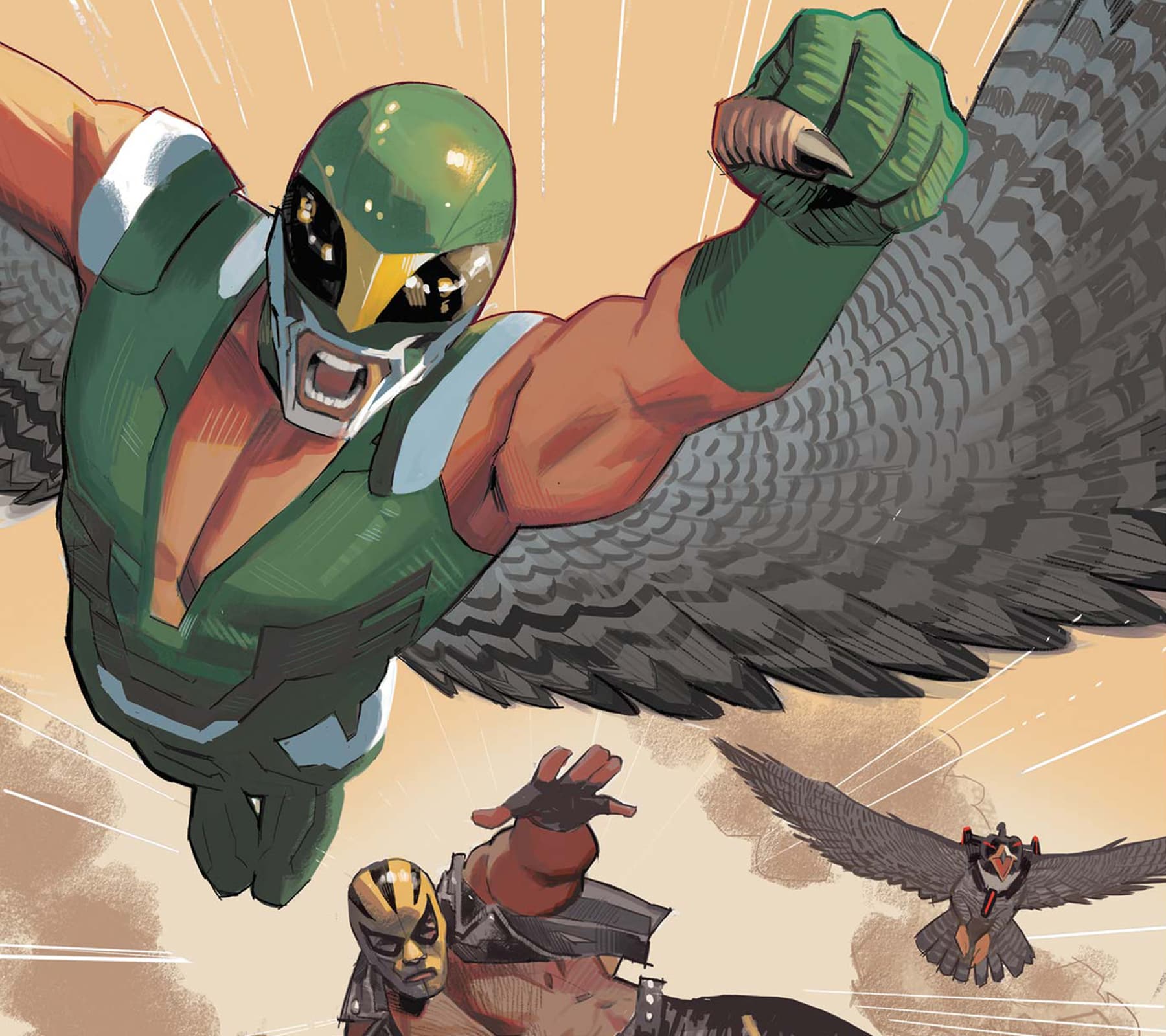 Meet Falcon, Captain America's High-Flying Partner | Marvel