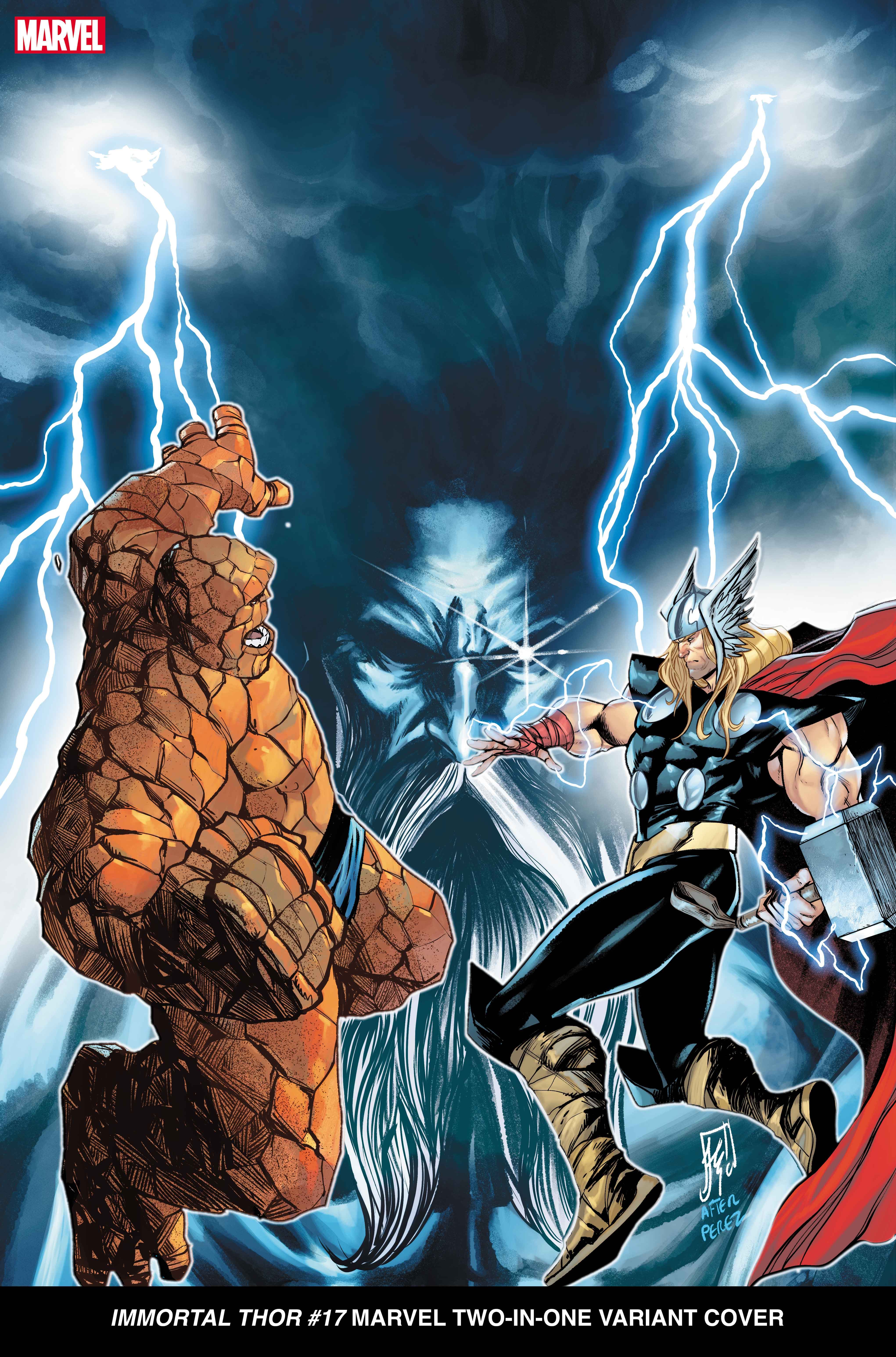 New Two-In-One Variant Covers Homage the Thing's Classic Team-Up Series ...