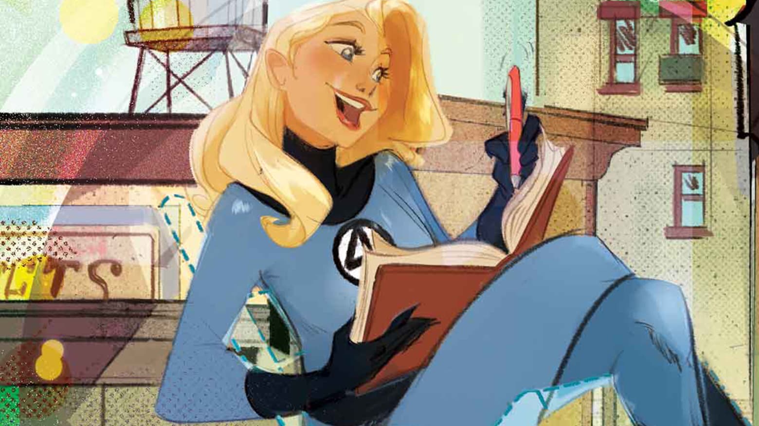 The Invisible Woman's Incredible Light Bending Powers on Display in New ...