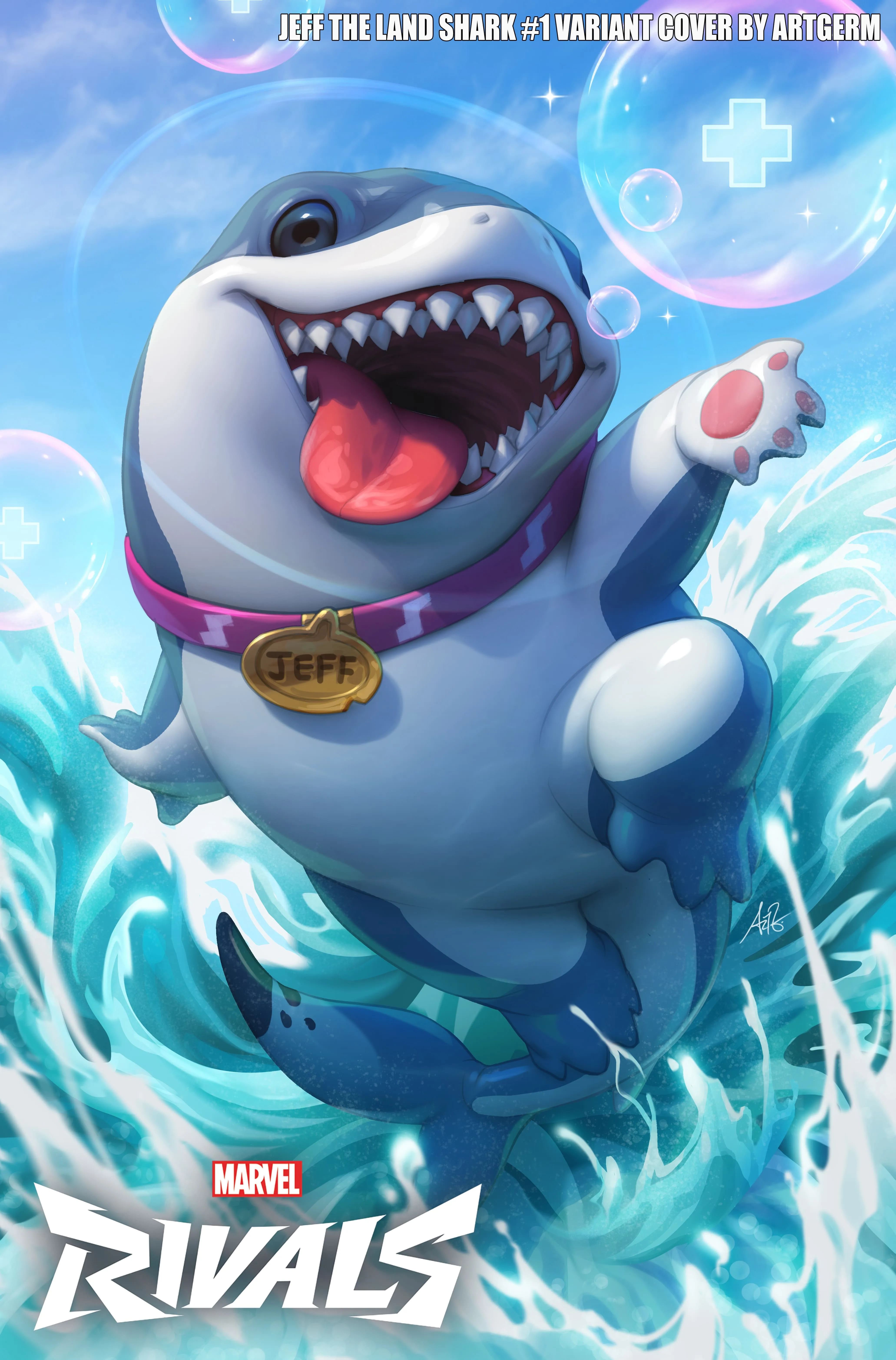 'Jeff the Land Shark' #1 Covers Revealed Including Artgerm's Marvel ...