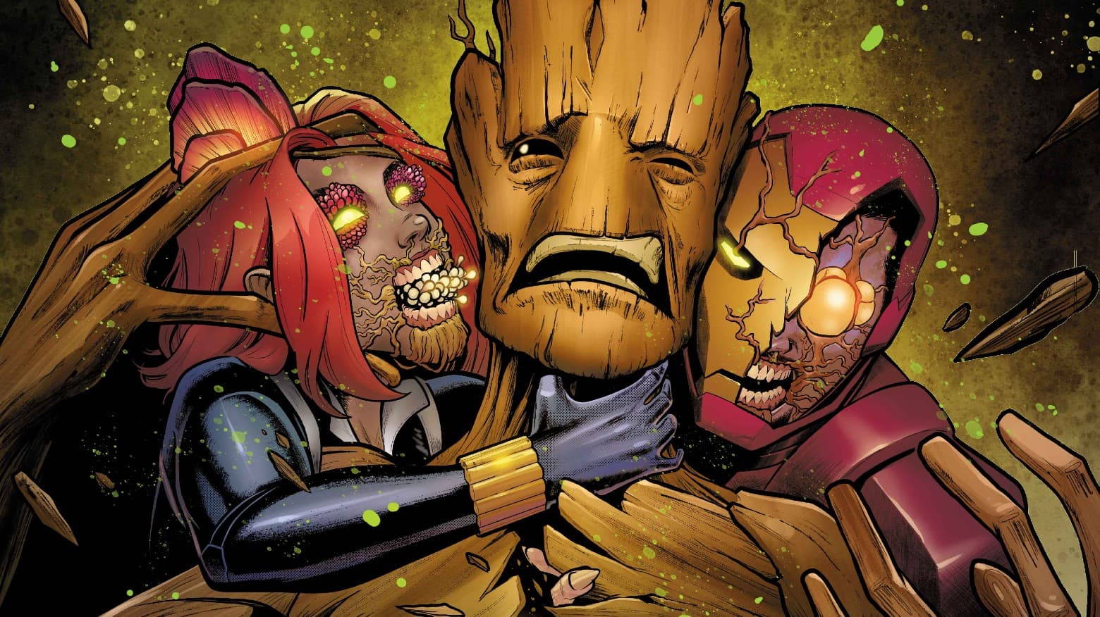 Groot Unleashes a Zombie Apocalypse in 'Marvel Zombies: Dawn of Decay ...