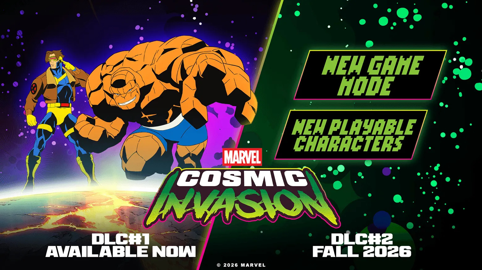 ‘MARVEL Cosmic Invasion’ DLC Update Recruits Cyclops and The Thing | Marvel