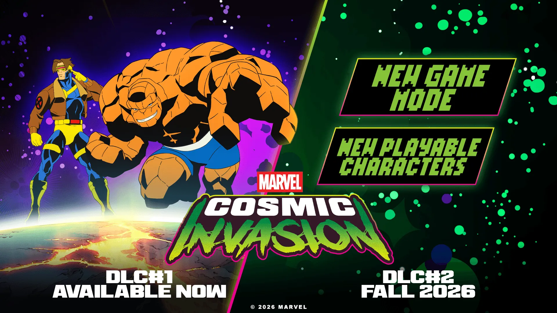 ‘MARVEL Cosmic Invasion’ DLC Update Recruits Cyclops and The Thing | Marvel