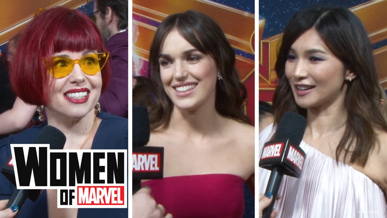 Cast, Crew, and Celebrities on what Marvel Studios’ Captain Marvel ...