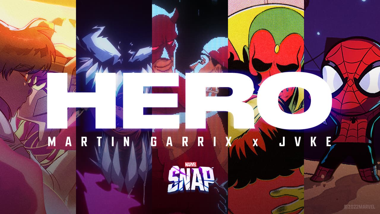 Hero ft. Martin Garrix & JVKE | ANIMATED CINEMATIC | MARVEL SNAP ...