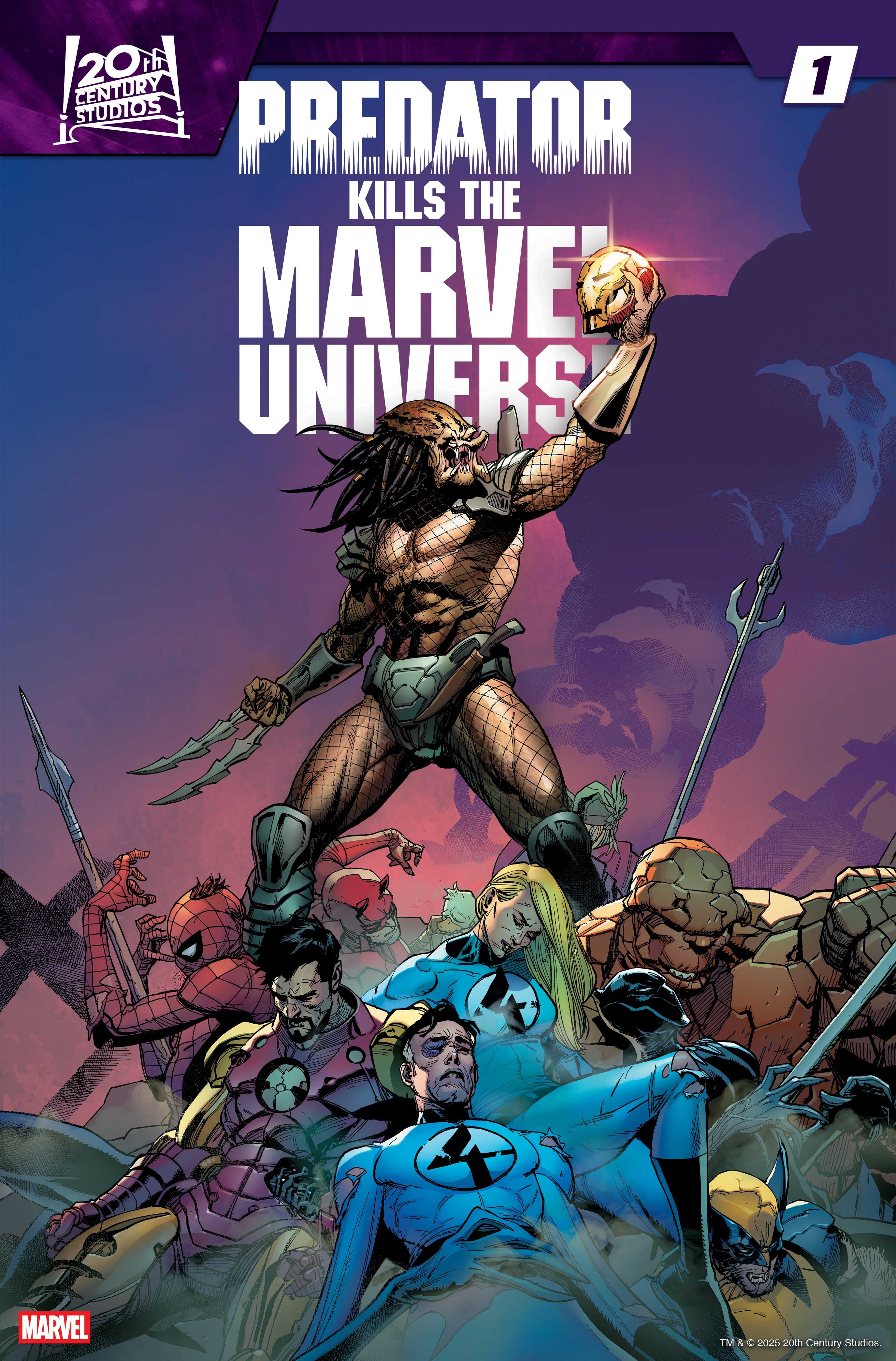 'Predator Kills the Marvel Universe' Launches an All-Out Invasion of ...
