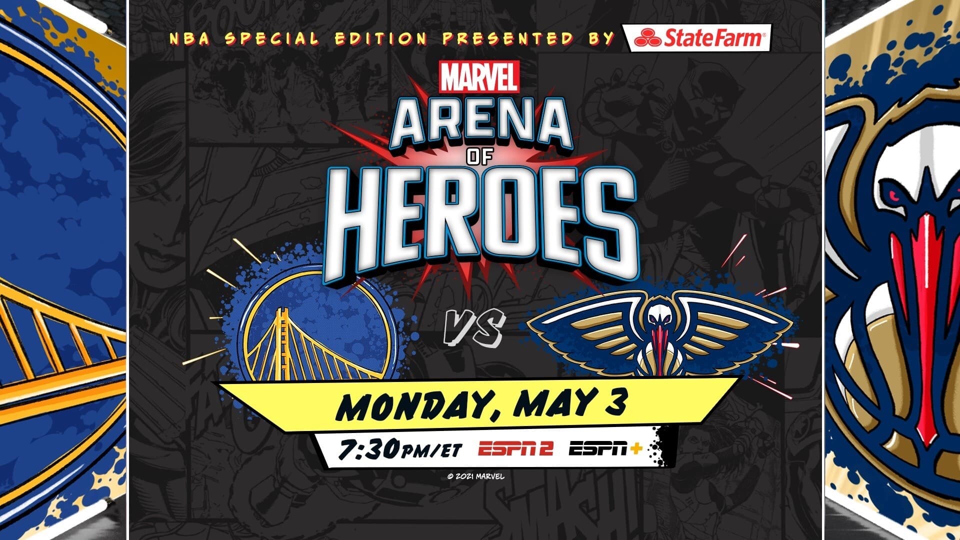 ESPN & Marvel to Offer First NBA Special Edition: Marvel’s Arena of ...