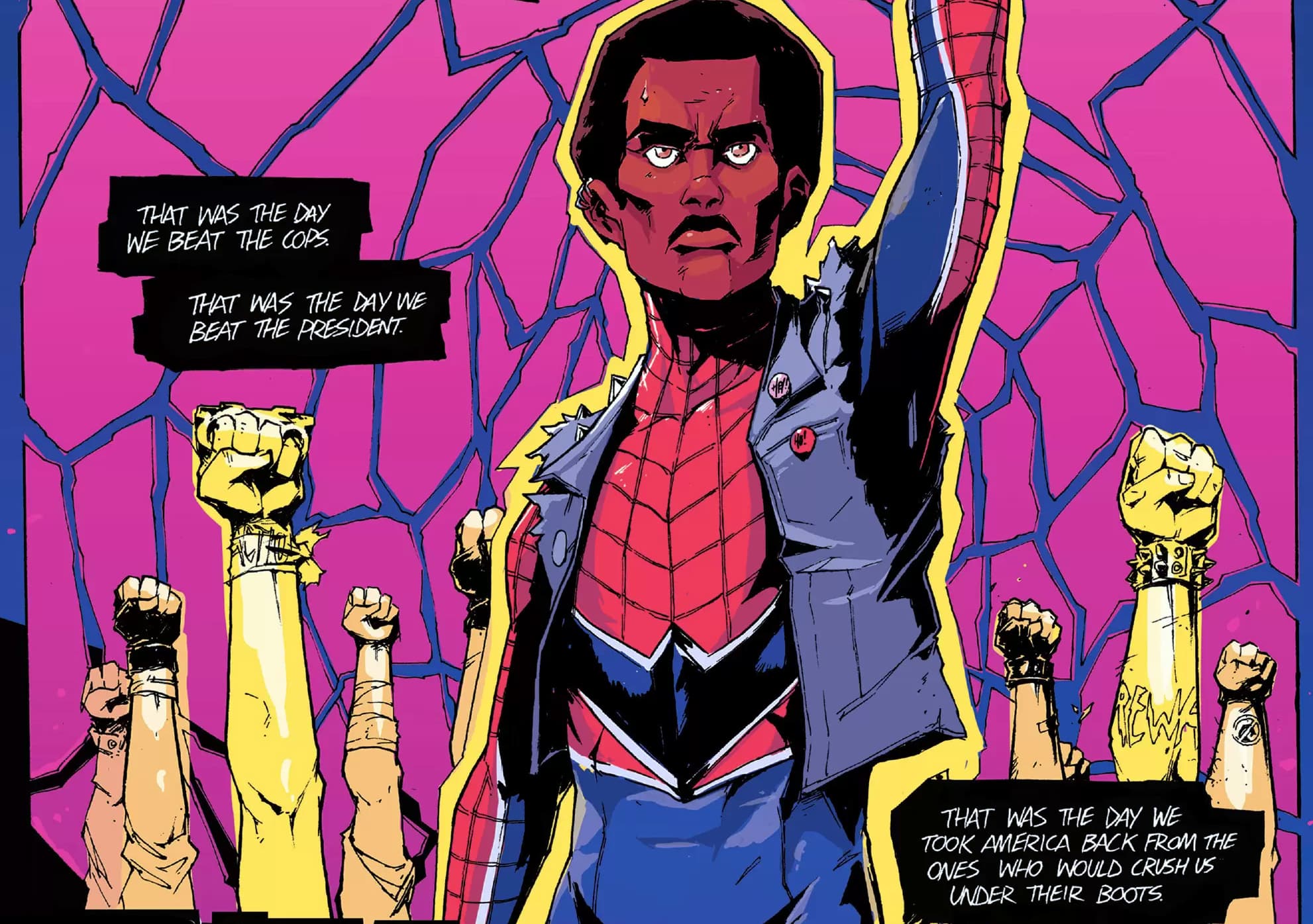Meet Spider-Punk, the Punk Rock Spider-Hero from Earth-138 | Marvel