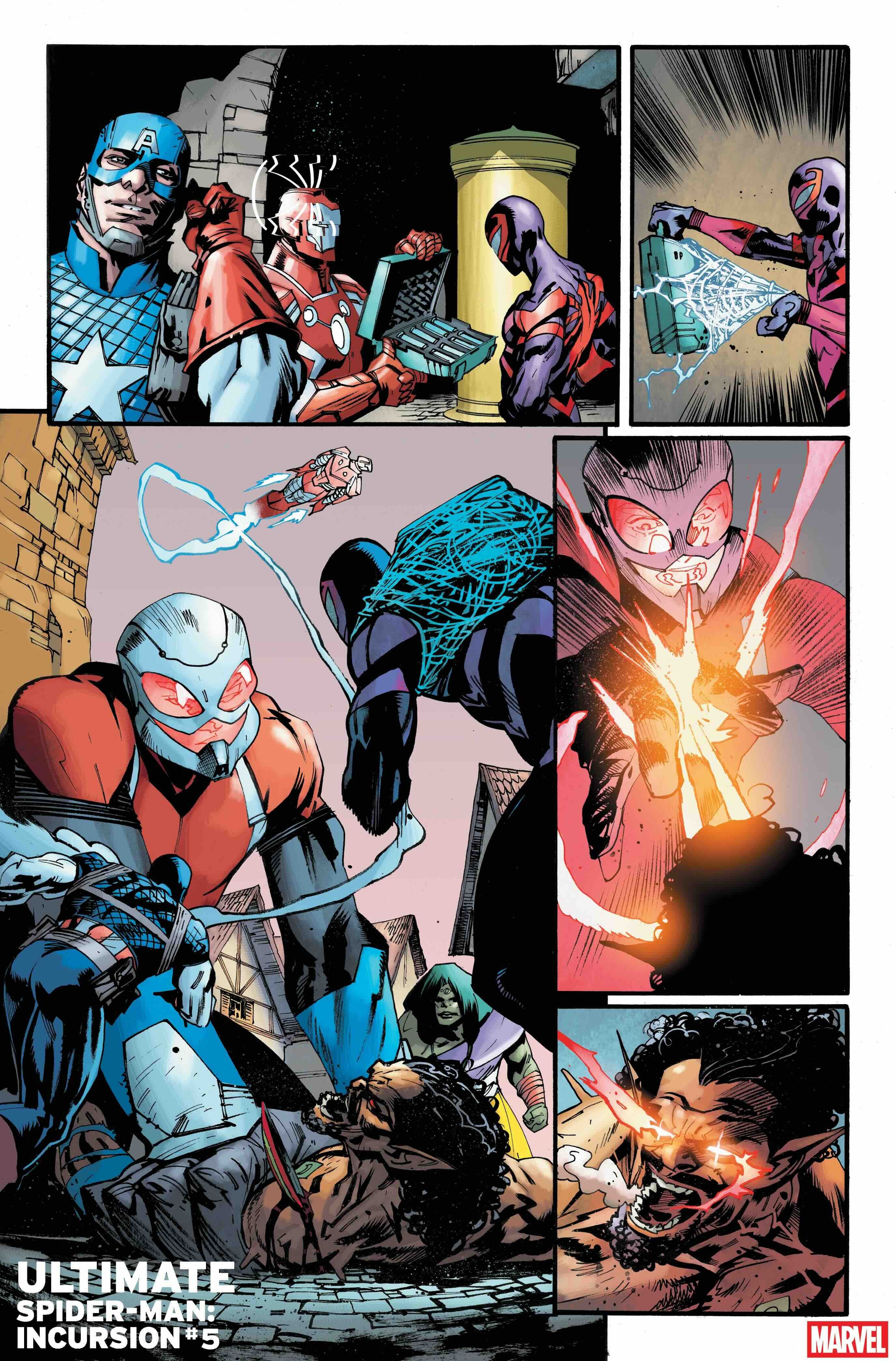 ‘Ultimate Spider-Man: Incursion’ #5 Preview: Miles Morales and the ...