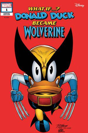 MARVEL & DISNEY: WHAT IF…? DONALD DUCK BECAME WOLVERINE #1 (2024) #1 ...