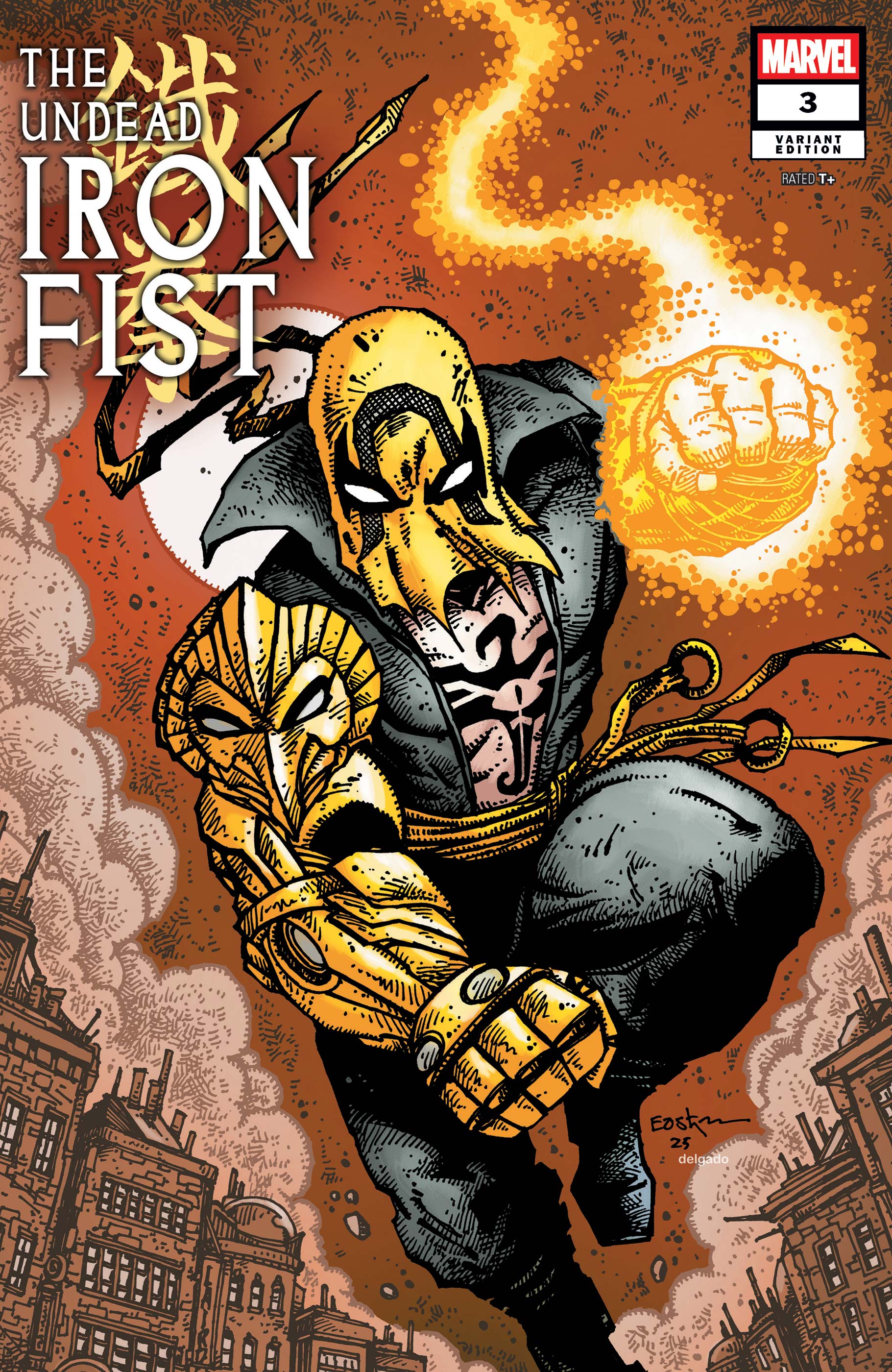 The Undead Iron Fist (2025) #3 (Variant) | Comic Issues | Marvel