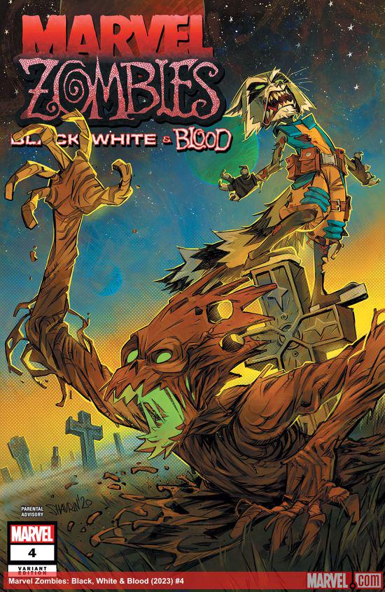 Marvel Zombies: Black, White & Blood (2023) #4 (Variant) | Comic Issues ...
