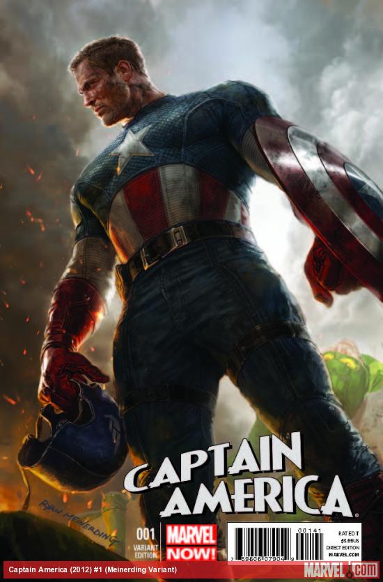 Captain America (2012) #1 (Meinerding Variant) | Comic Issues | Marvel
