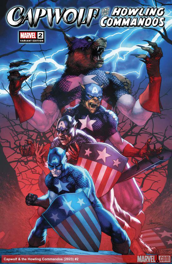 Capwolf & the Howling Commandos (2023) #2 (Variant) | Comic Issues | Marvel