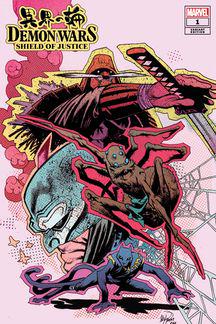 Demon Wars: Shield Of Justice (2022) #1 (Variant) | Comic Issues | Marvel