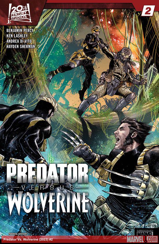 Predator Vs. Wolverine (2023) #2 | Comic Issues | Marvel